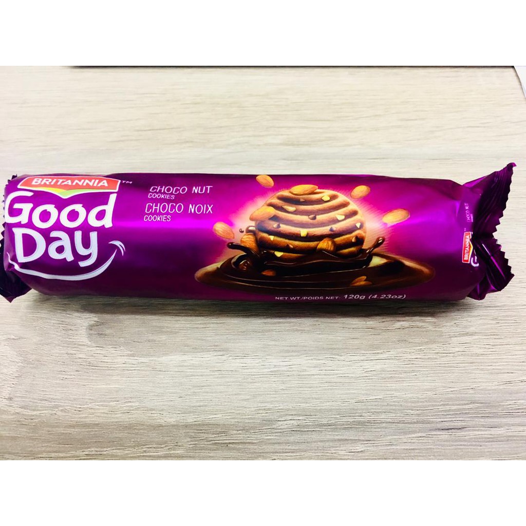 BRITANNIA GOOD DAY (Choco Nut&Choco Noix) 120g | Shopee Malaysia