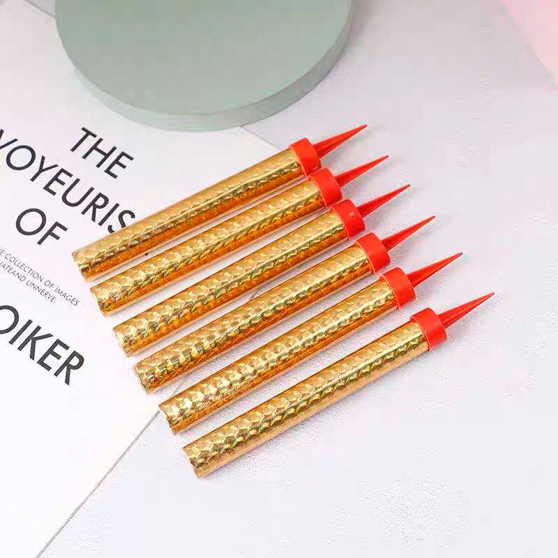 6pc Sparking Candle Firework Heart Love Star Shape Birthday Cake Deco ...