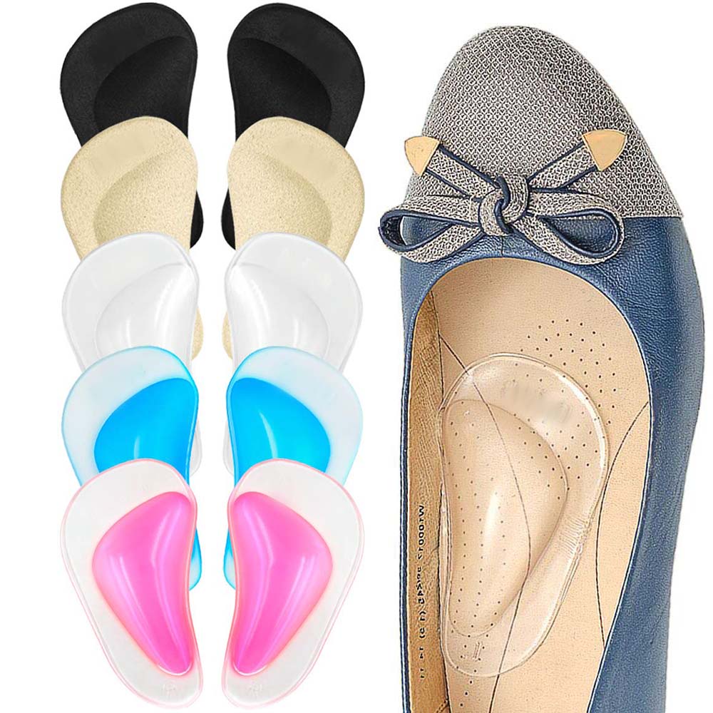 Arch Support Shoe Inserts for Flat Feet, Gel Arch Pads for Plantar ...