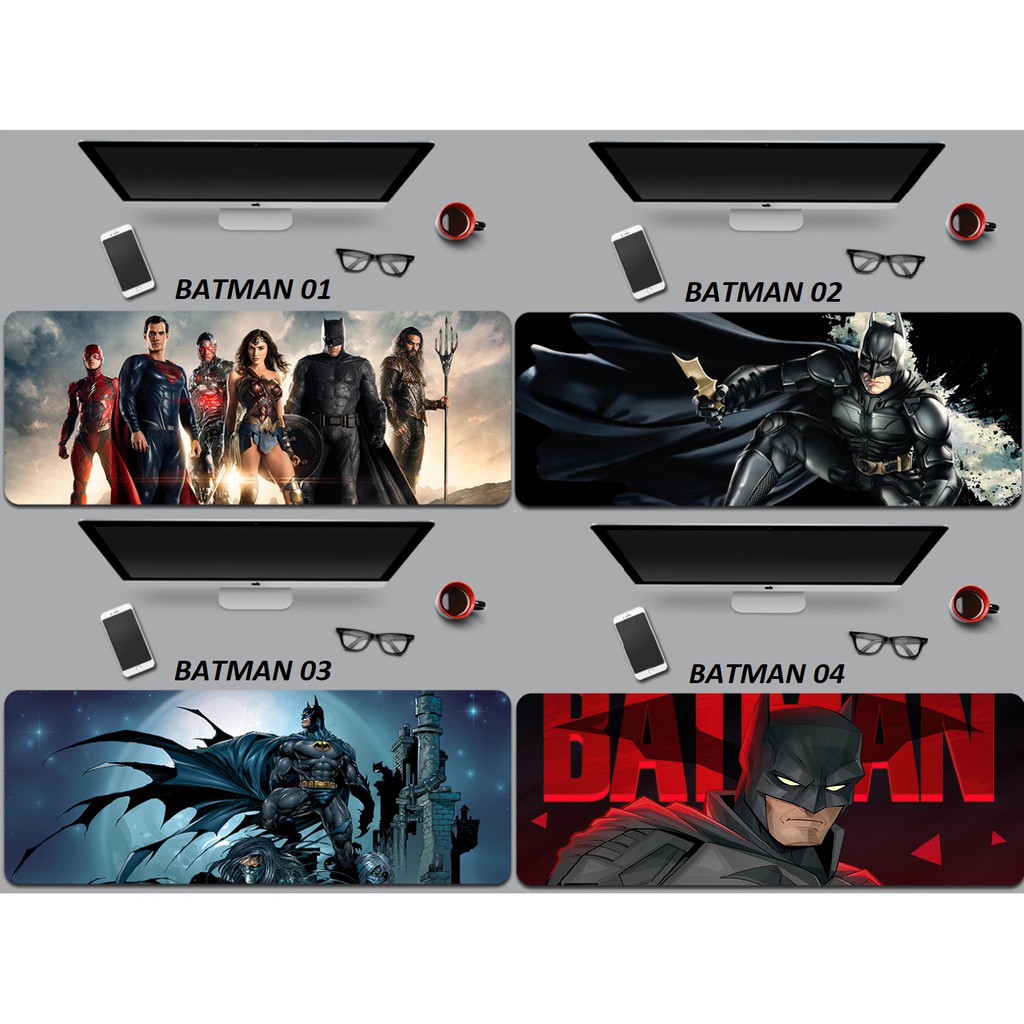[READY STOCK] BATMAN Extra Large Gaming Mouse Pad 90cm*40cm*0.2cm ...