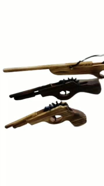 Mainan pistol getah kayu Wooden toy/ Mainan Kayu Murah / Cheap Wooden ...