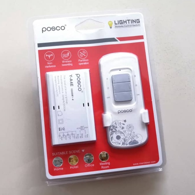 READY STOCK POSCO Lighting Remote Control Switch | Shopee Malaysia