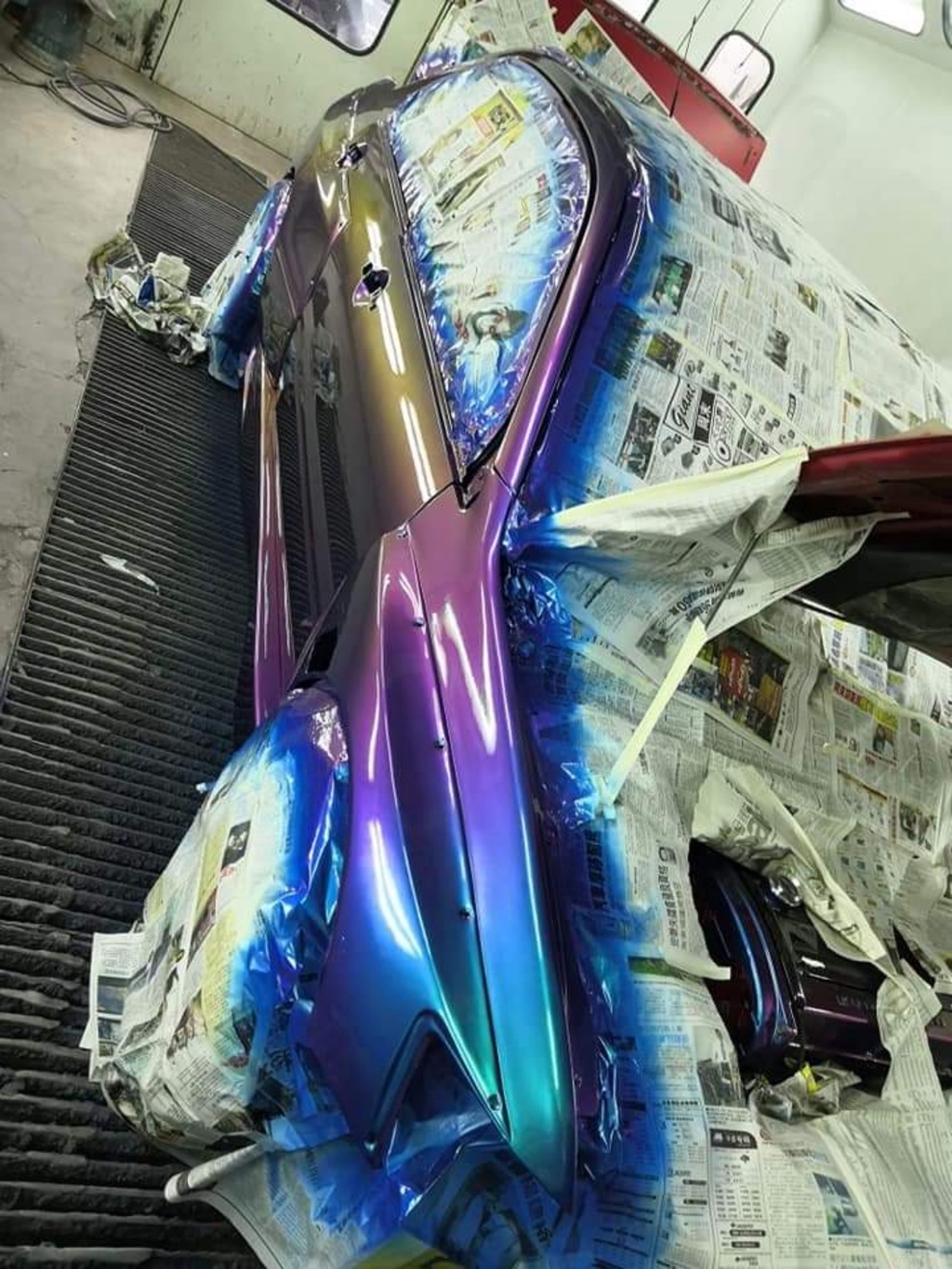 Ez Chrome Royal Gold Orange Paint Coating Polish Motor Accesories Magic ...