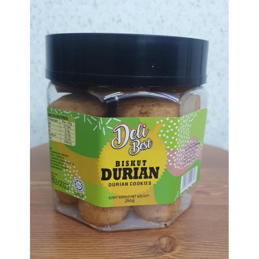 Biskut Raya Biscuit -BISKUT DURIAN 250G | Shopee Malaysia