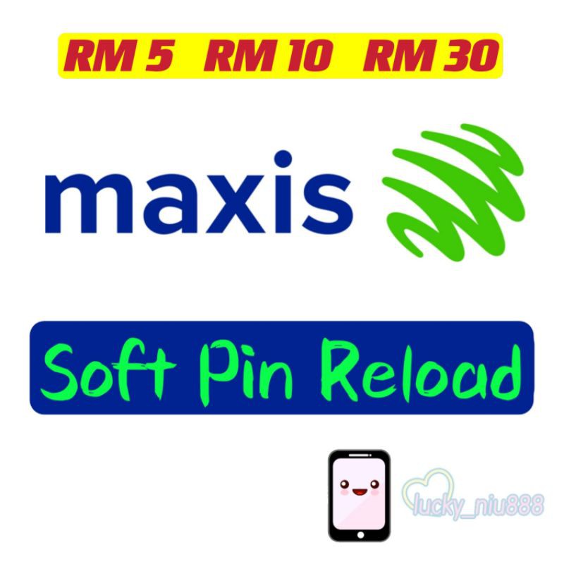 Maxis Soft Pin Reload｜Pin Code Top Up | Shopee Malaysia