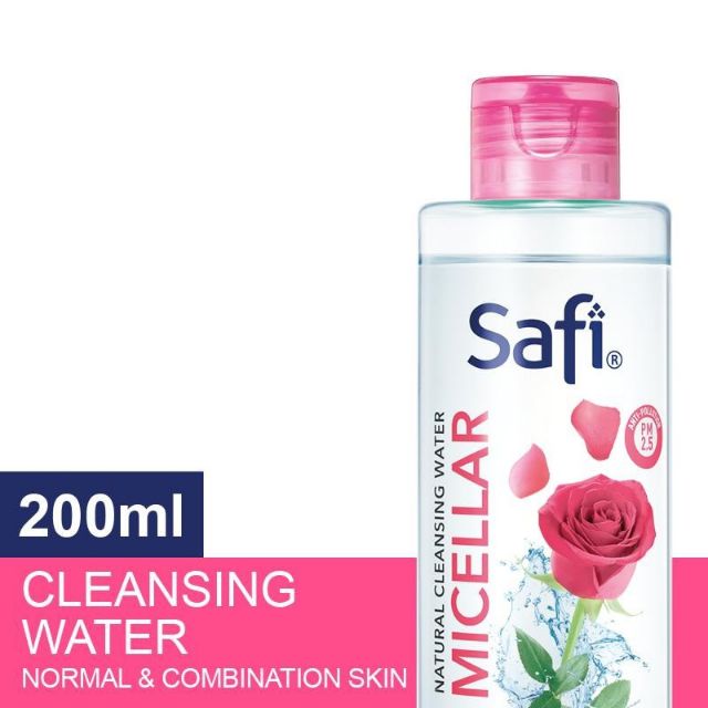 Safi Micellar Cleansing Water - Rose (200ml) | Shopee Malaysia