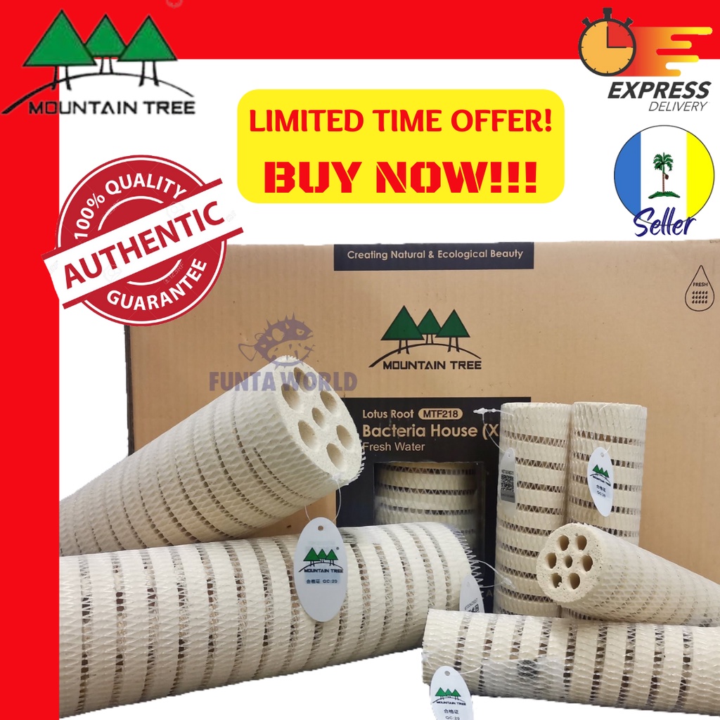 Mountain Tree Bacteria House Lotus Root Gen2 Filter Media - Big/Small ...