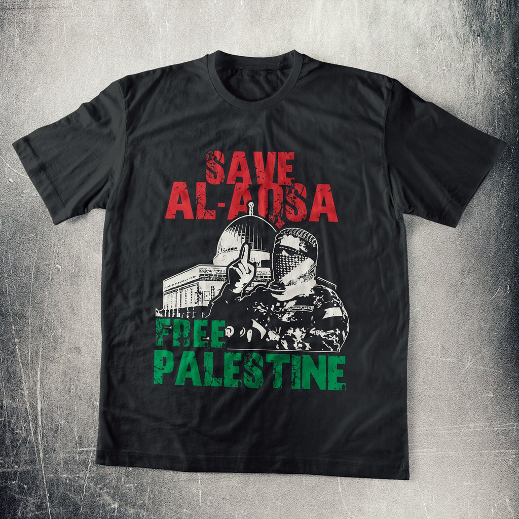 Save Al Aqsa Palestine tshirt Premium A | Shopee Malaysia