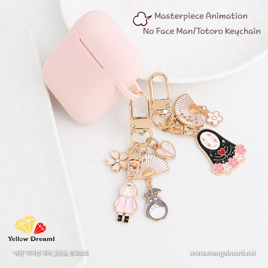 Yellow Dream/Masterpiece Animation Character Keychain /cartoon ...