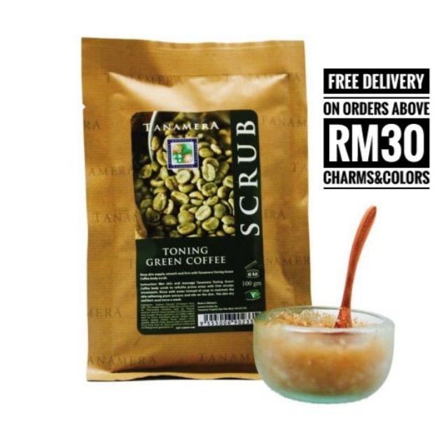 Tanamera Toning Green Coffee Scrub (100g) | Shopee Malaysia
