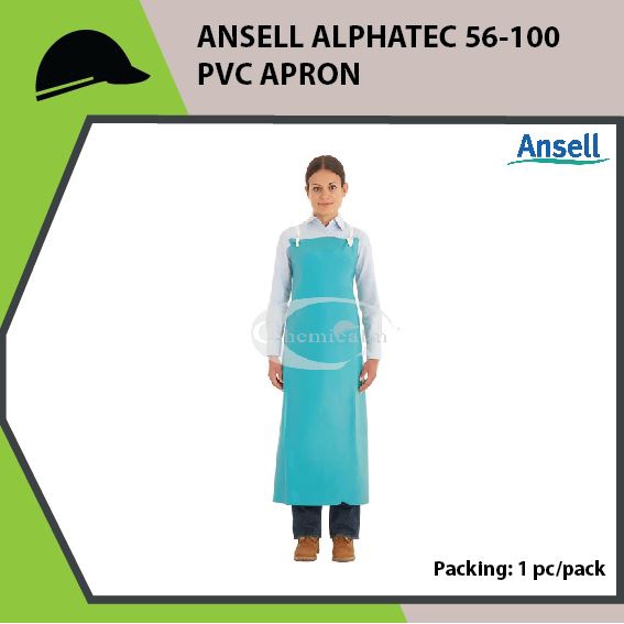 ANSELL ALPHATEC 56-100 PVC APRON | Shopee Malaysia