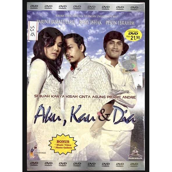 Aku , Kau , Dia DVD 📀 Original Movie 🎥 Best movie 🍿 | Shopee Malaysia