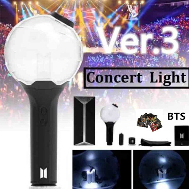 2018 VER.3 VER.1 VER.4 KPop BTS Bangtan Boys ARMY BOMB Concert Light ...