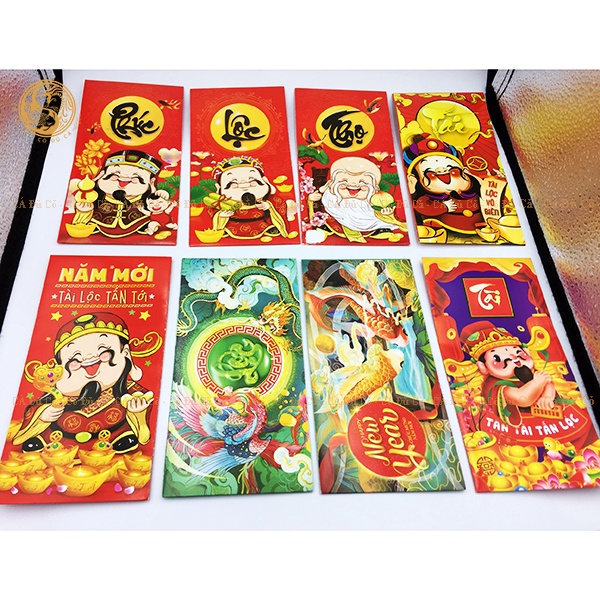 10 Red Packets CNY Phong Red Packets Phuc Loc Tho Tai | Shopee Malaysia