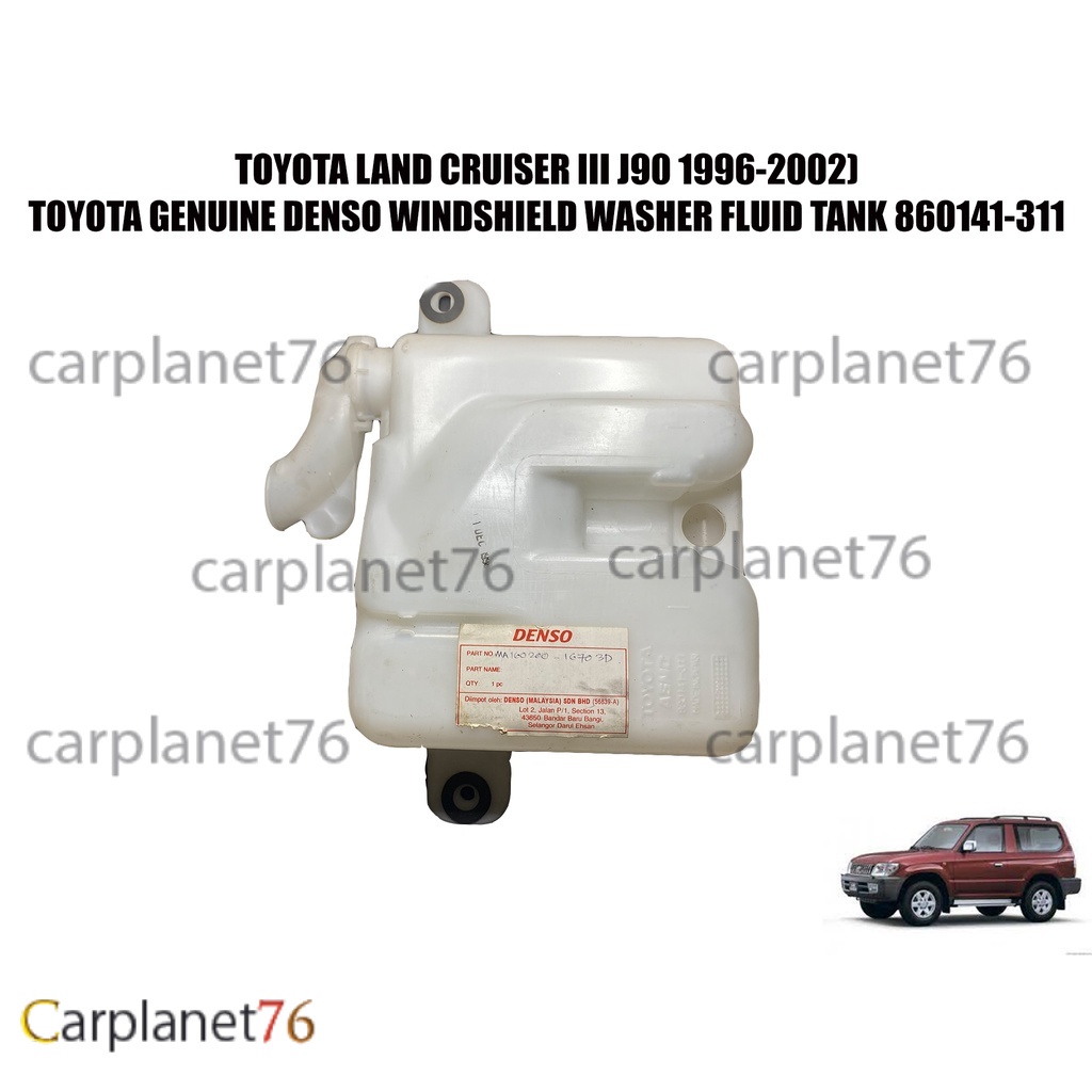 TOYOTA LAND CRUISER III FJ J90 PRADO WINDSHIELD WASHER FLUID TANK WIPER ...