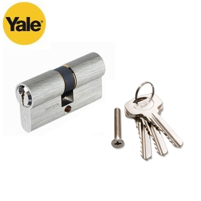 Yale Euro Profile Double Cylinder 60 mm Door Lock Cylinder 60mm ...