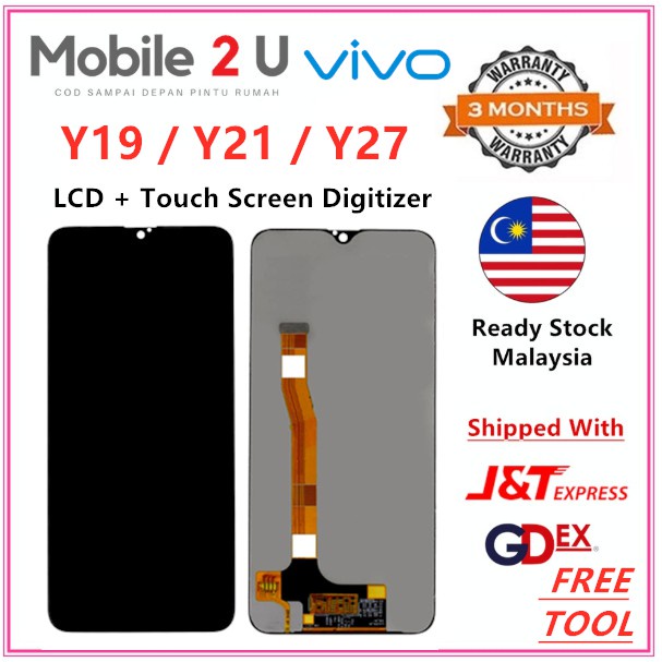 Vivo Y19 / Y 21 / Y 27 Compatible OEM Lcd + Touch Screen Digitizer ...