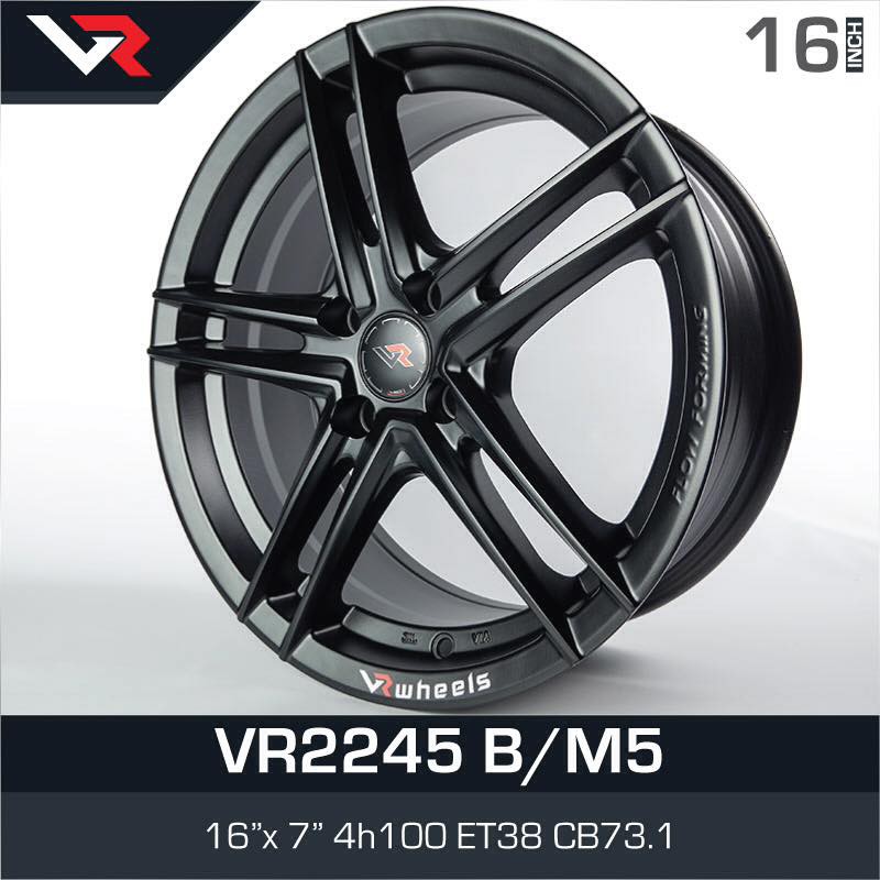 AD 16 inch 7JJ 4X100 ET38 ORI CAR SPORT RIMS WHEELS VR2245 | Shopee ...