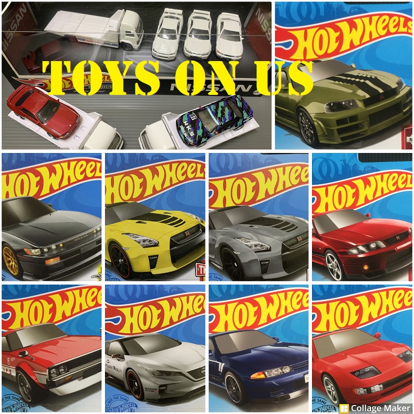 HOT WHEELS NISSAN LEAF 300ZX TURBO SKYLINE GT-R GTR R31 R32 R33 R34 R35 ...