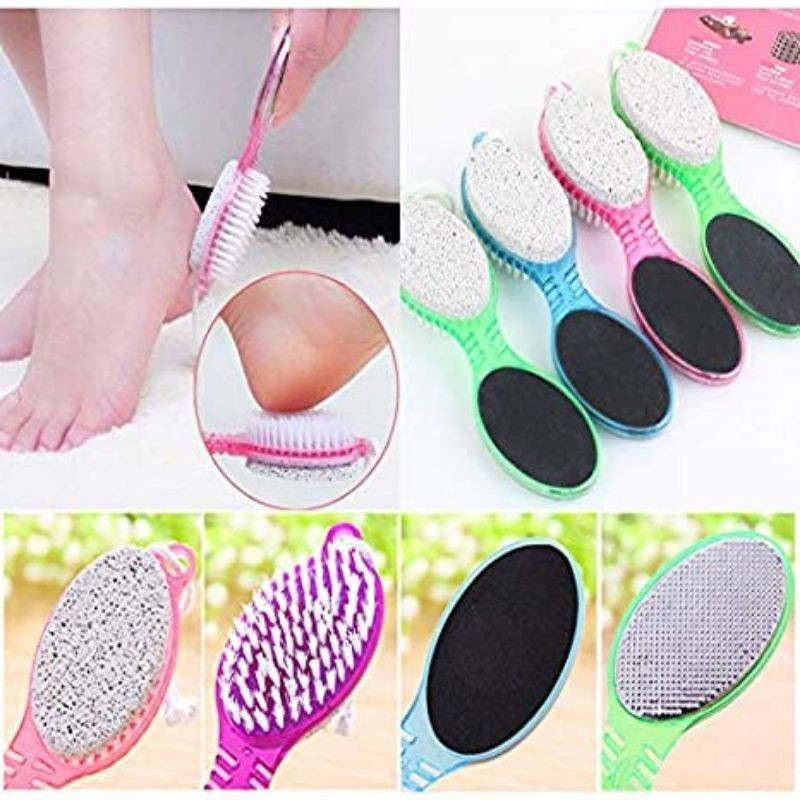 SHIP FROM MALAYSIA Foot Brush 4 in 1 Pedicure Paddle / Berus Kaki ...