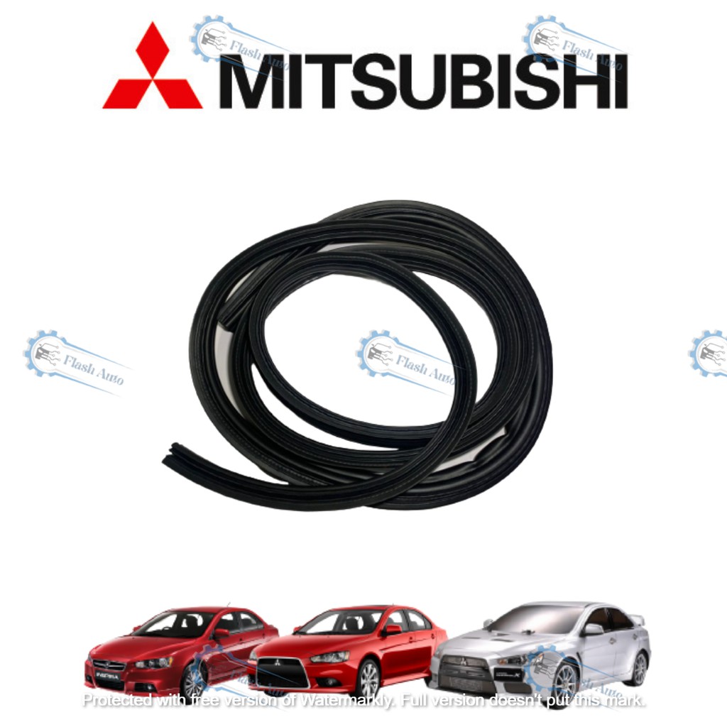 Mitsubishi (Lancer/Evo X/Inspira) Weather-strip rear Trunk (PCS 1 ...