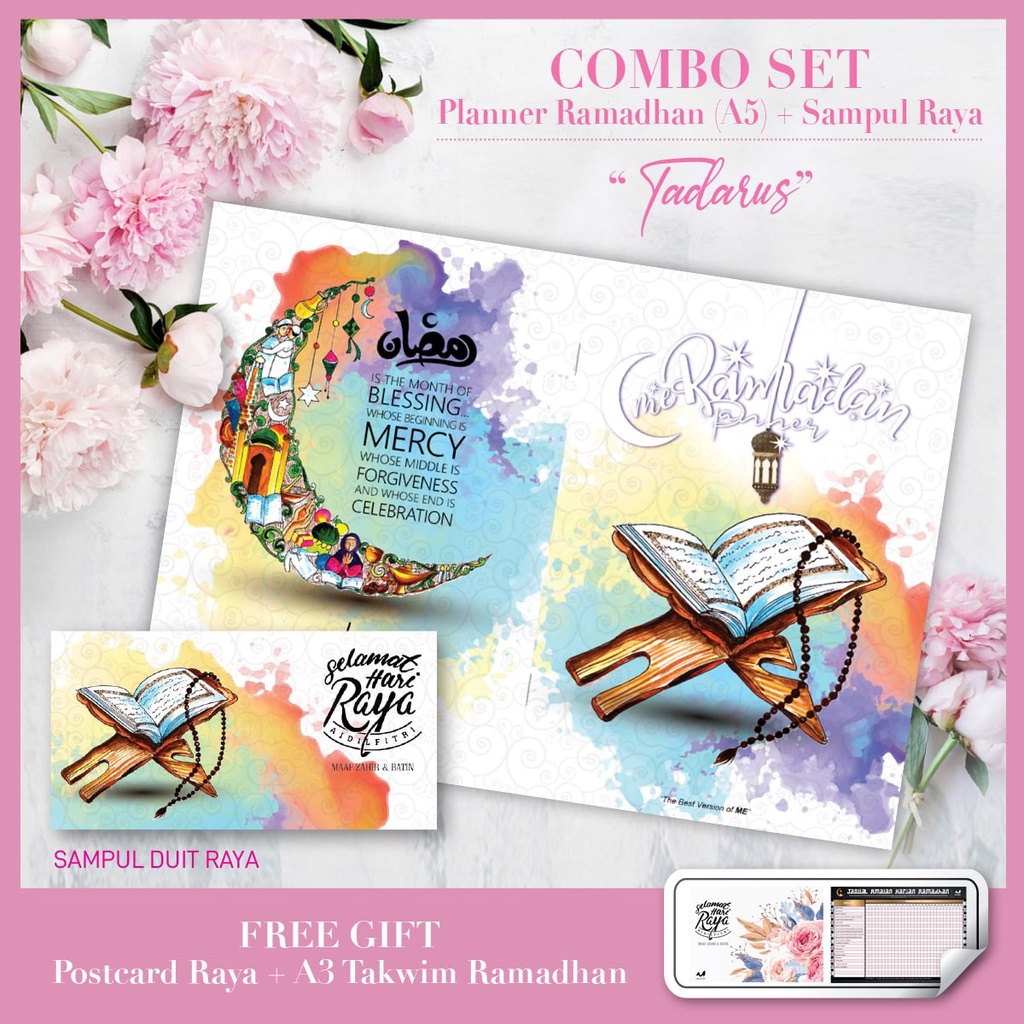 [ LOCAL READY STOCKS + COMBO SET ] Planner Ramadhan 2021 - Tadarus # ...