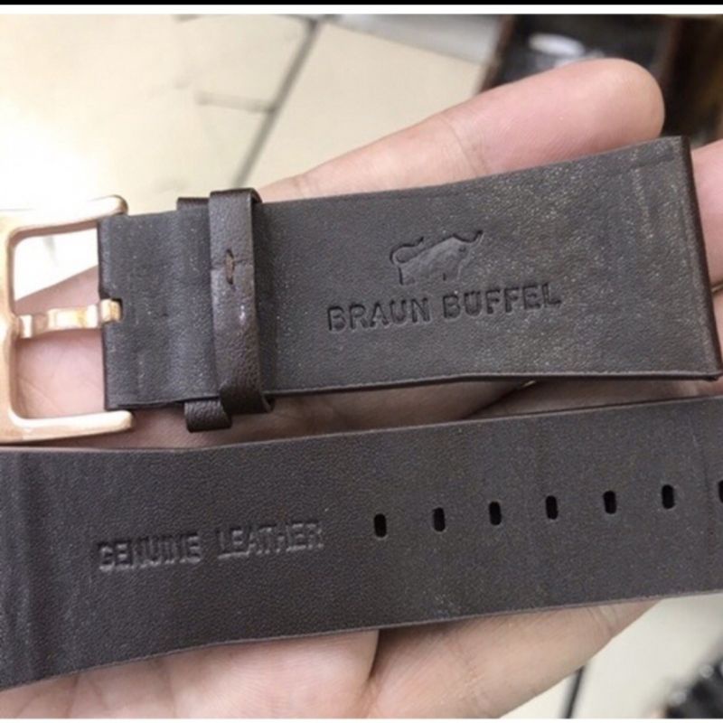 Original Braun Buffel watch Strap | Shopee Malaysia