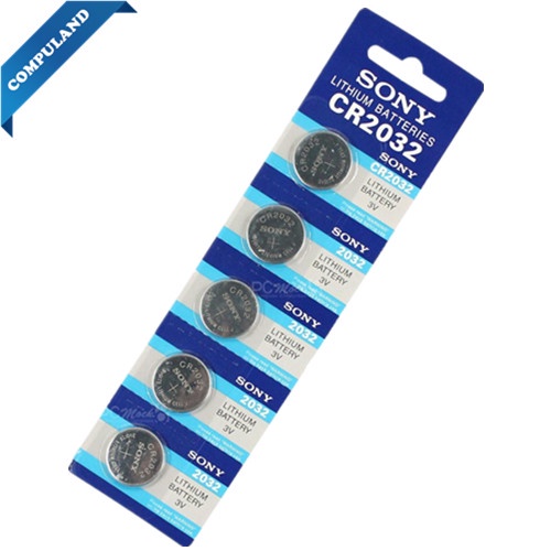 [5 PCS] SONY CR2032 CMOS 3V Lithium Battery / BIOS BATTERY ...