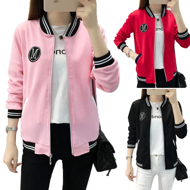 Jacket Korean version of womens jaket perempuan coat loose plus size ...