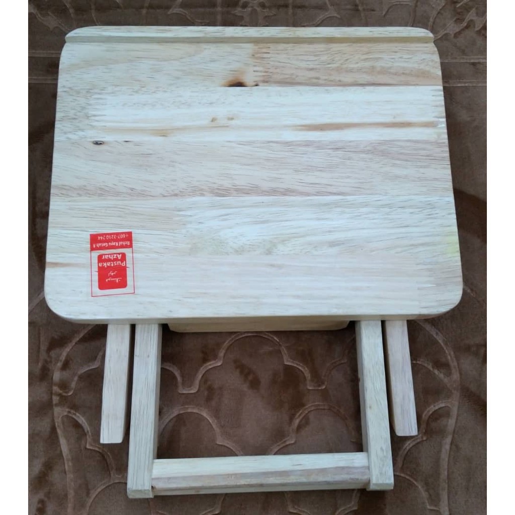 Rehal Kayu Meja Al-Quran Saiz S | Shopee Malaysia