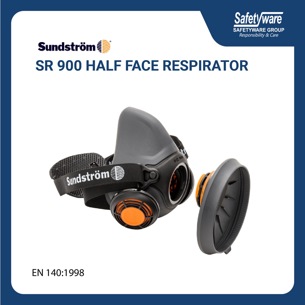 SUNDSTROM SR 900 Half Face Respirator I Face Protection | Shopee Malaysia