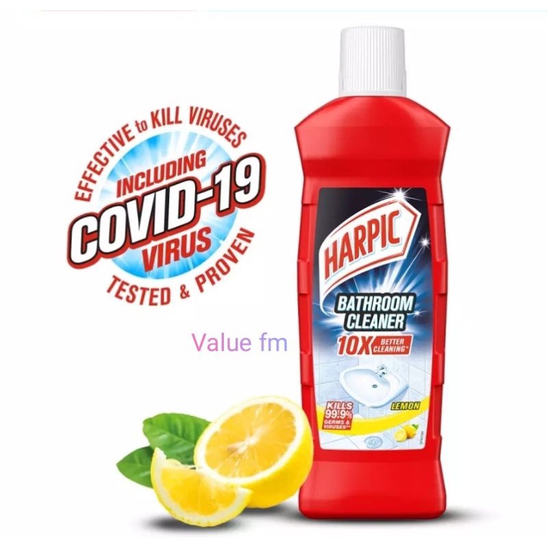Harpic Bathroom Cleaner ( lemon ) 450ml | Shopee Malaysia