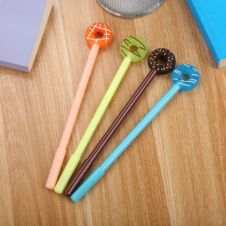 Creative stationery third generation doughnut neutral pen cartoon ...