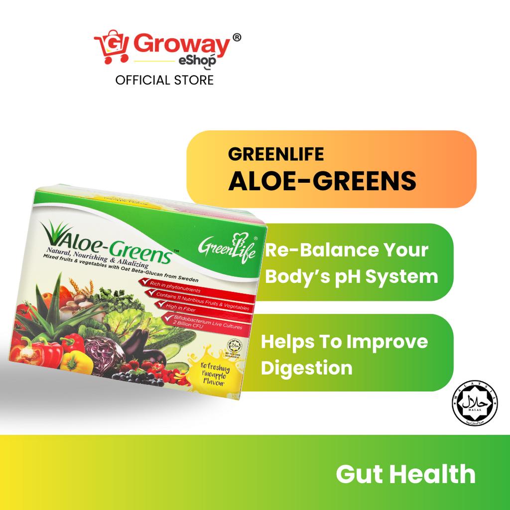Greenlife Aloe-Greens Colon Cleansing & Digestive Support Trial Pack (15's) | Shopee Malaysia