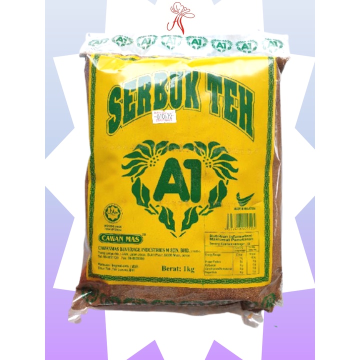 Cawan mas A1 Serbuk Teh 1kg Tea dust/Teh Tarik Mamak/Teh Ais | Shopee ...