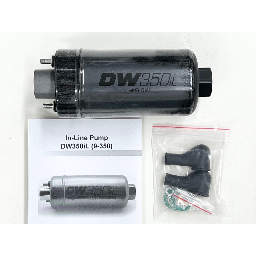 DW 350 LPH External Fuel Pump / In Line / DEATSCHWERKS / PN: 9-250 ...