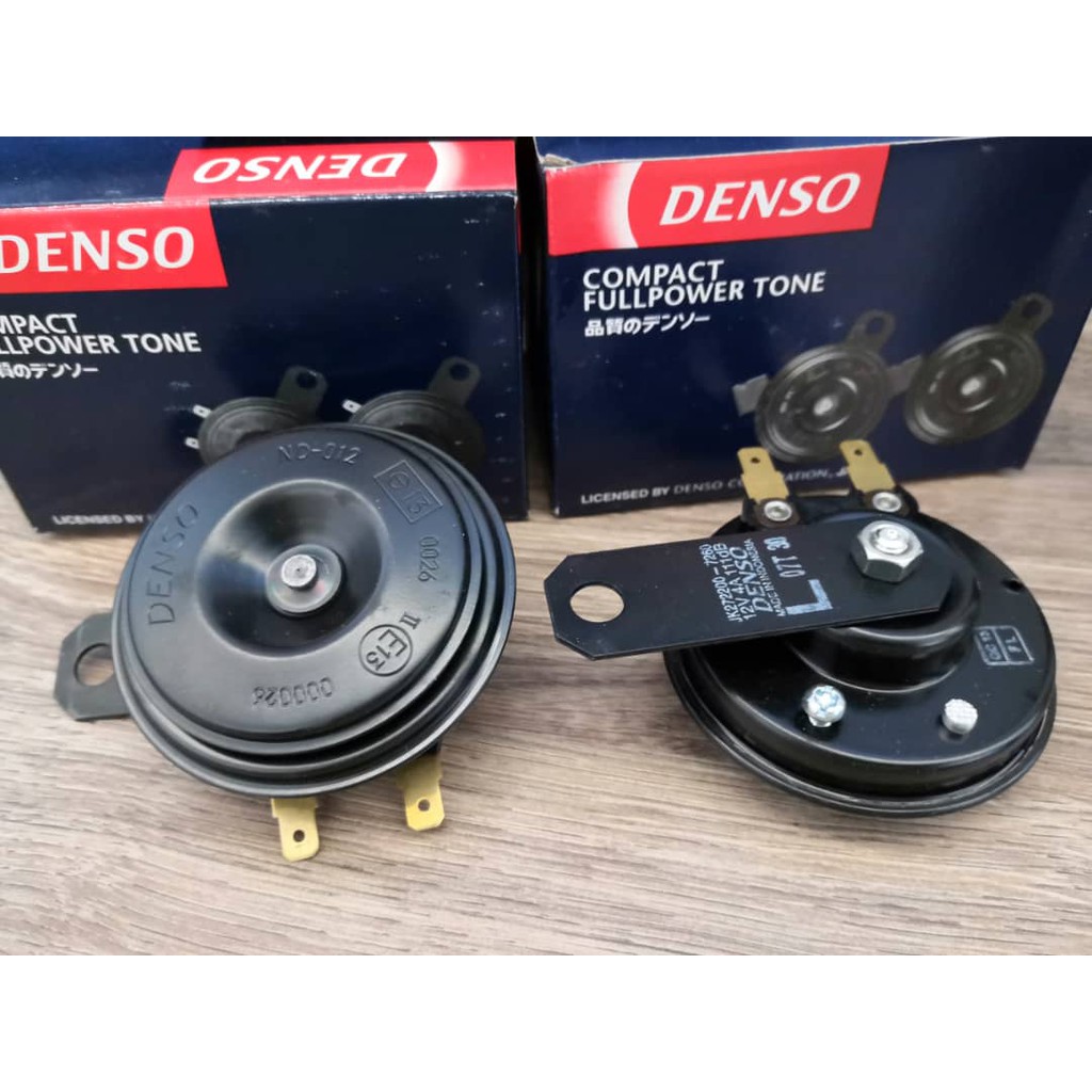 DENSO ORIGINAL HORN 12V 2 PINS (1 SET= 2PCS) | Shopee Malaysia