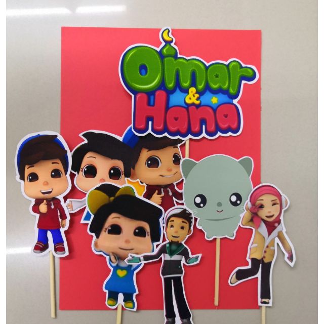 Omar Hana Cake Topper Shopee Malaysia