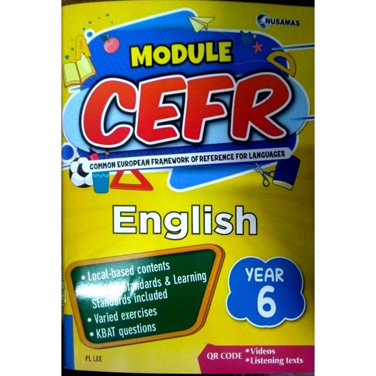 YEAR 6 MODULE CEFR ENGLISH NEW EDITION 2022 (AMARBOOKS) | Shopee Malaysia