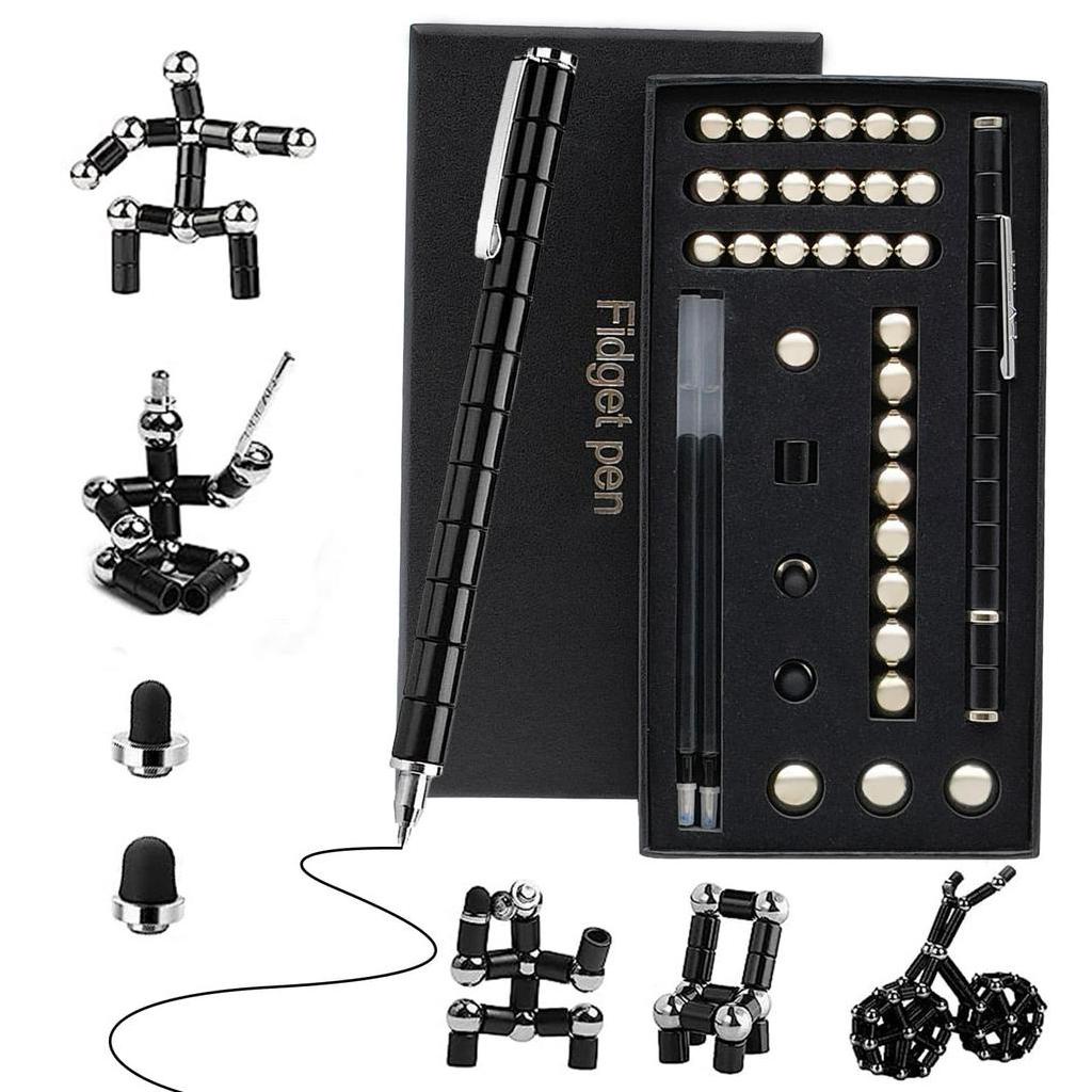 Magnetic Metal Pen, Multifunction Writing Ballpoint Pen, Cool Gadgets ...