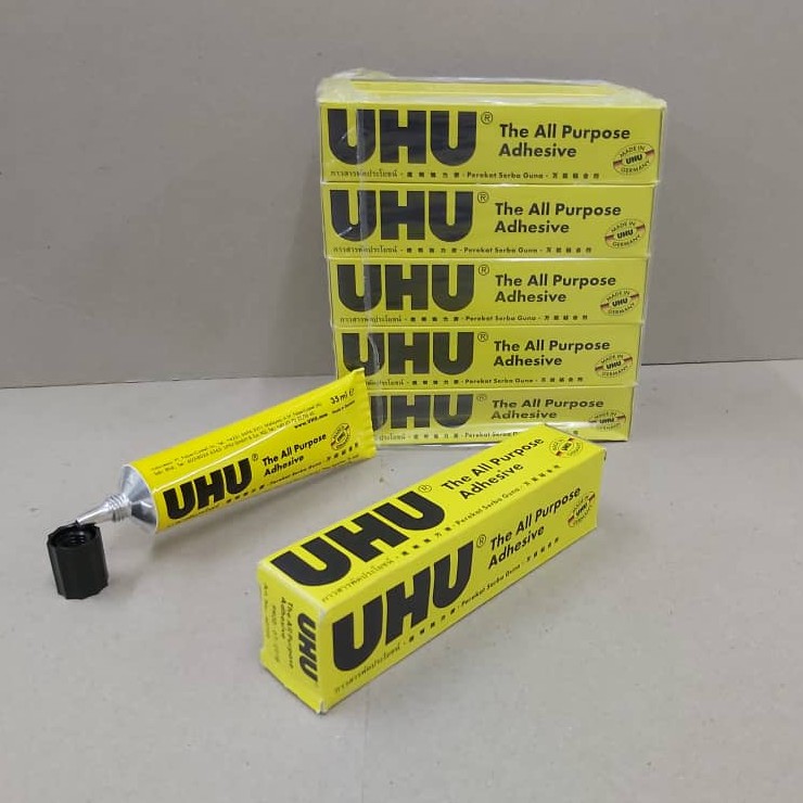 35ml UHU All Purpose Adhesive Quick-stick and quick-drying glue uhu gam ...