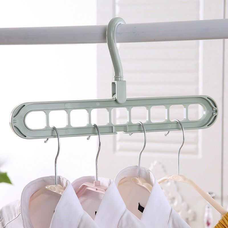 MULTIFUNCTION HANGER ORGANISER (9HOLE) | Shopee Malaysia