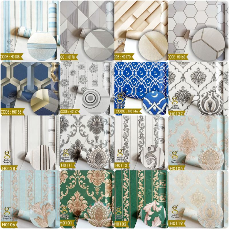 Rona 8 H Thick Textured Wall Wallpaper with Many Motifs to Choose from ...