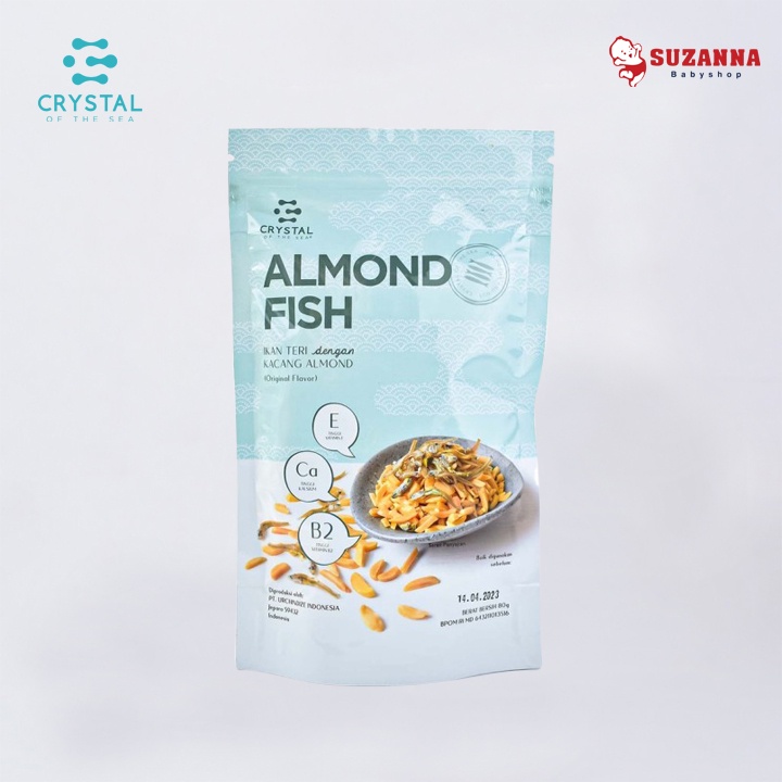 Crystal Of The Sea Almond Fish 80g | Shopee Malaysia