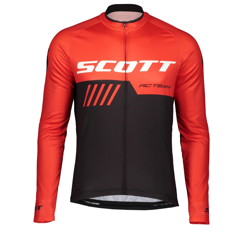 SCOTT Pro Long Sleeve Cycling Jersey Bicycle Jersey Road Bike Riding ...