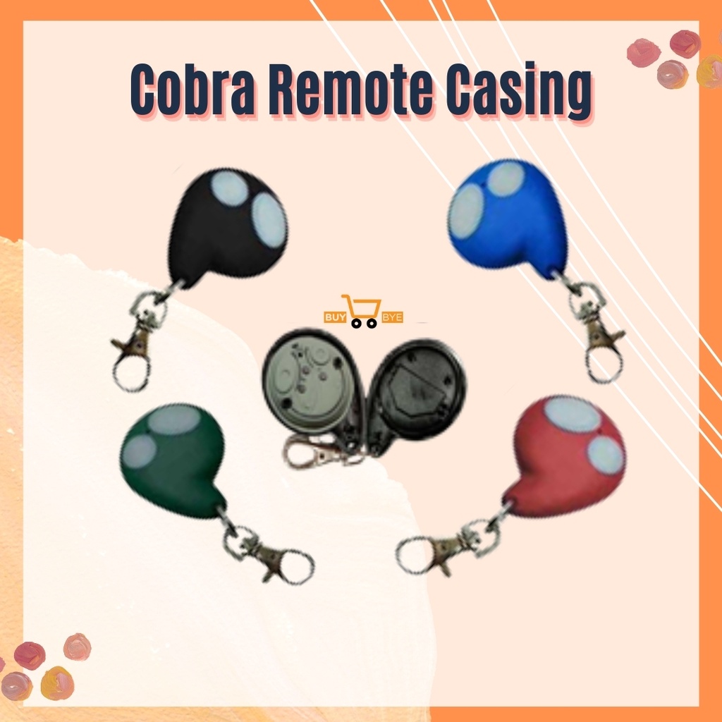 🔥BUYBYE Ready Stock🔥 COBRA Car Alarm Remote Control Key Cover Case ...