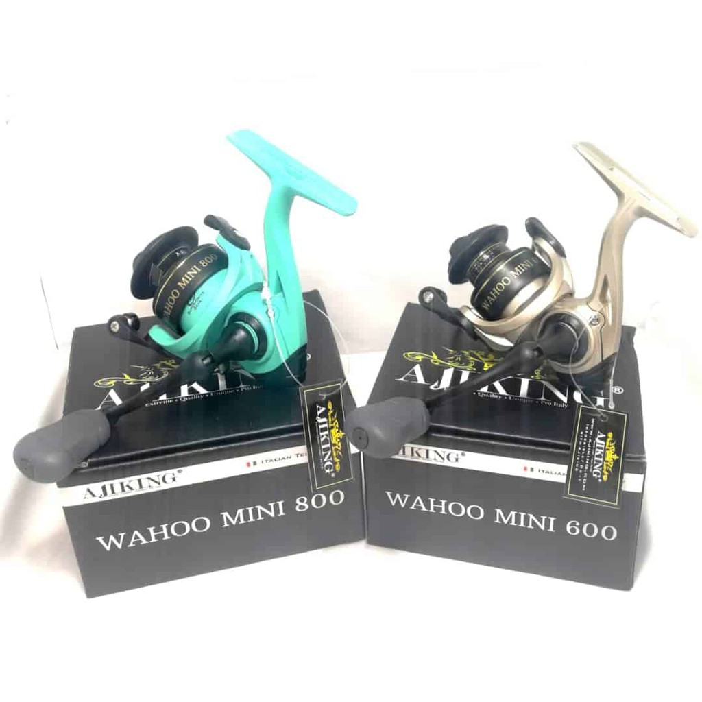 ORIGINAL AJIKING WAHOO MINI SPINNING REEL | Shopee Malaysia