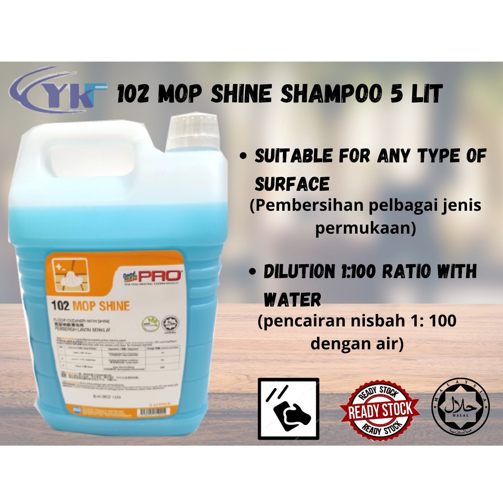 Goodmaid 102 Mop Shine Floor Cleaner/ Floor Master/ Floor cleaner Floor Cleaner Shine Cuci ...