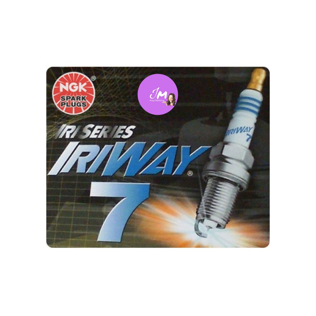 NGK IRI Series IRIWAY 7 Spark Plug(1 Set 4 Pieces) | Shopee Malaysia