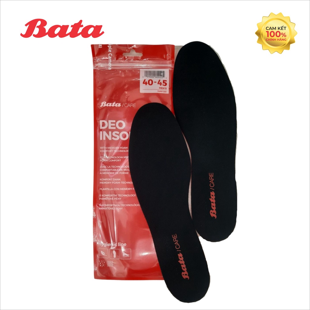 Bata Deodorant Men's Shoe Insoles ( 9900060 ) | Shopee Malaysia